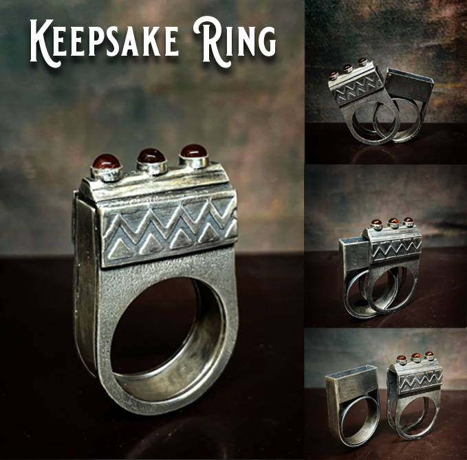 Keepsake stainless steel ring store